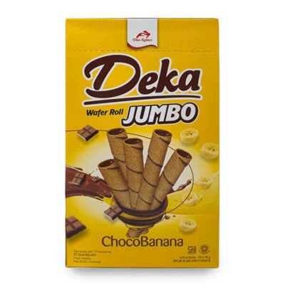 SMR Chocolates - Deka Jumbo Chocobanana Wafer Roll 20 X 16 g